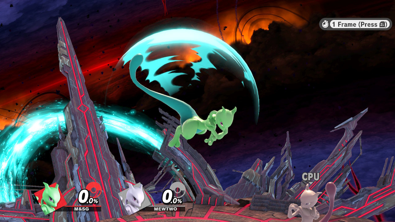 Mewtwo's Tail Effect Edits [Super Smash Bros. Ultimate] [Mods]