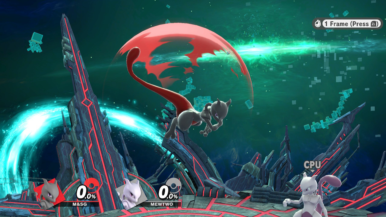 Mewtwo's Tail Effect Edits [Super Smash Bros. Ultimate] [Mods]