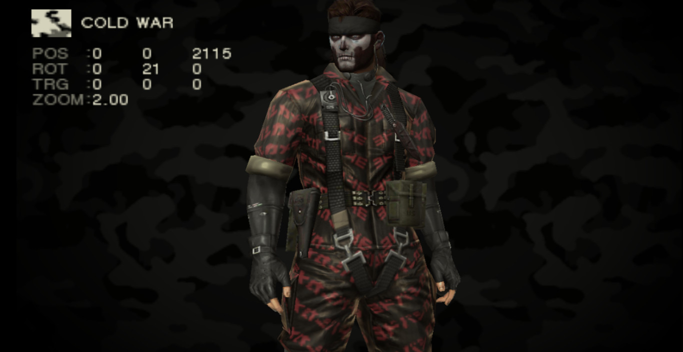 Downloadable Camos in Metal Gear Solid 3D Mod for Metal Gear Solid ...