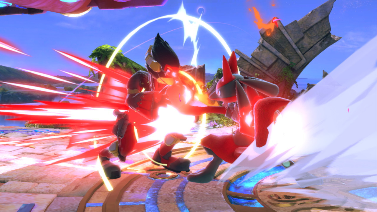 Red Aura Lucario Mod for Super Smash Bros. Ultimate | SSBU Mods