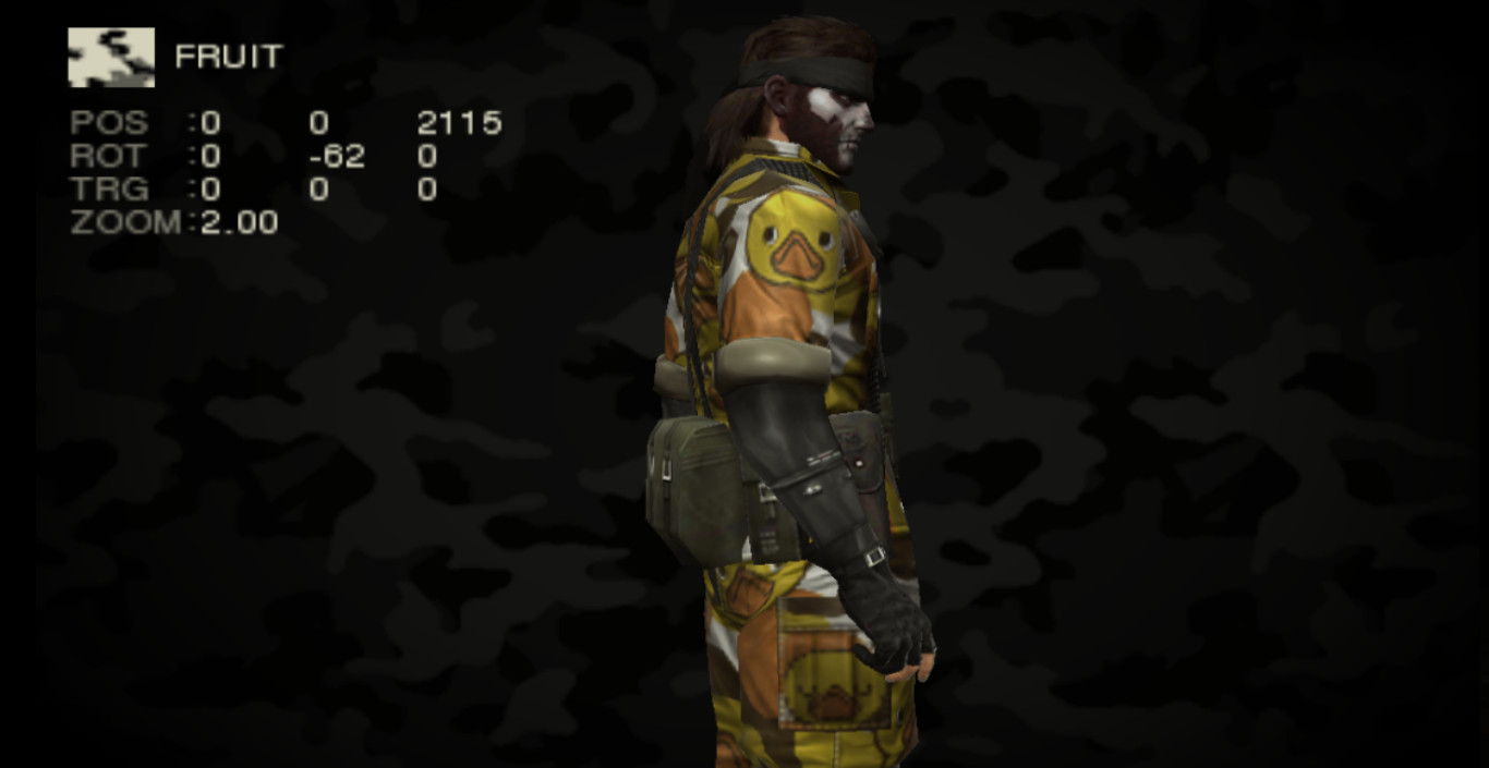 GA-KO Camouflage Mod for Metal Gear Solid: Snake Eater 3D | MGS:SE3D Mods