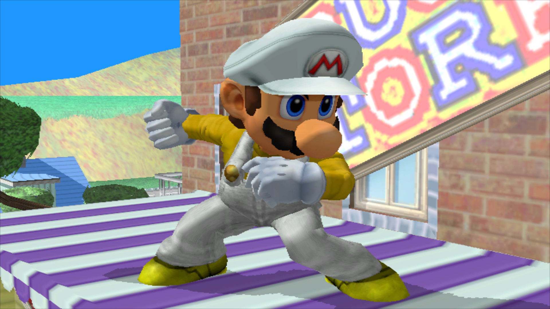 White Raccoon Mario Mod for Super Smash Bros. Melee | SSBM Mods