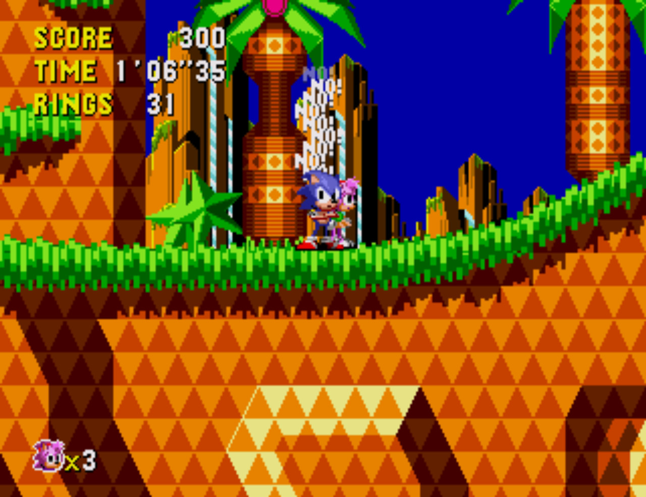 Playable Amy in Sonic CD [Sonic CD (2011)] [Mods]