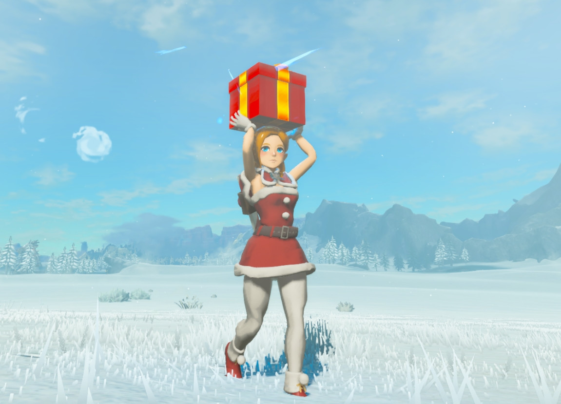 LINKLE: Christmas Toys! (weapons) Mod for The Legend of Zelda: Breath ...