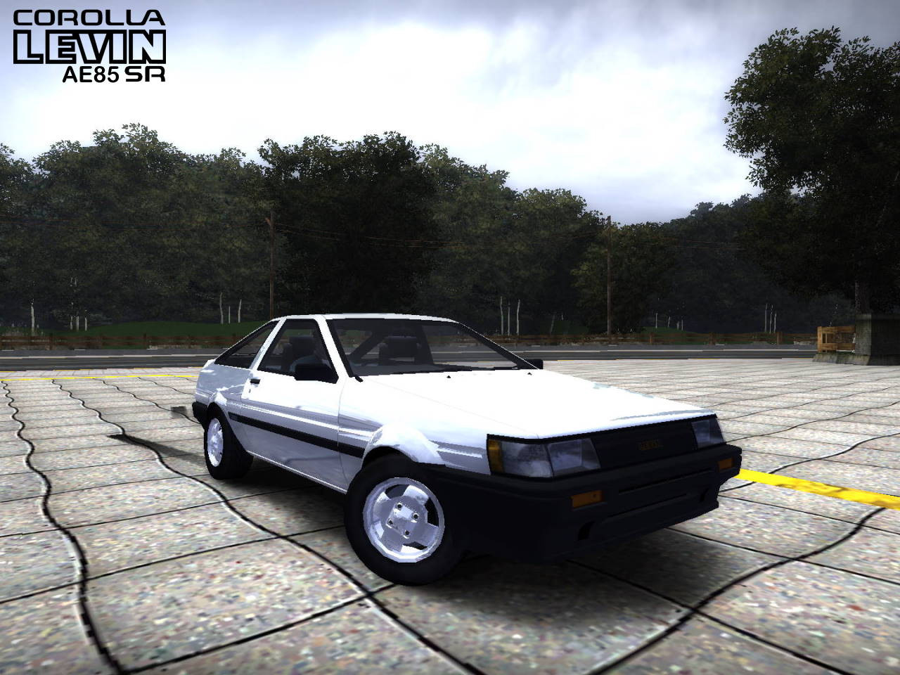 1984 Toyota Corolla Levin SR (AE85) Mod for Need for Speed: Most Wanted ...