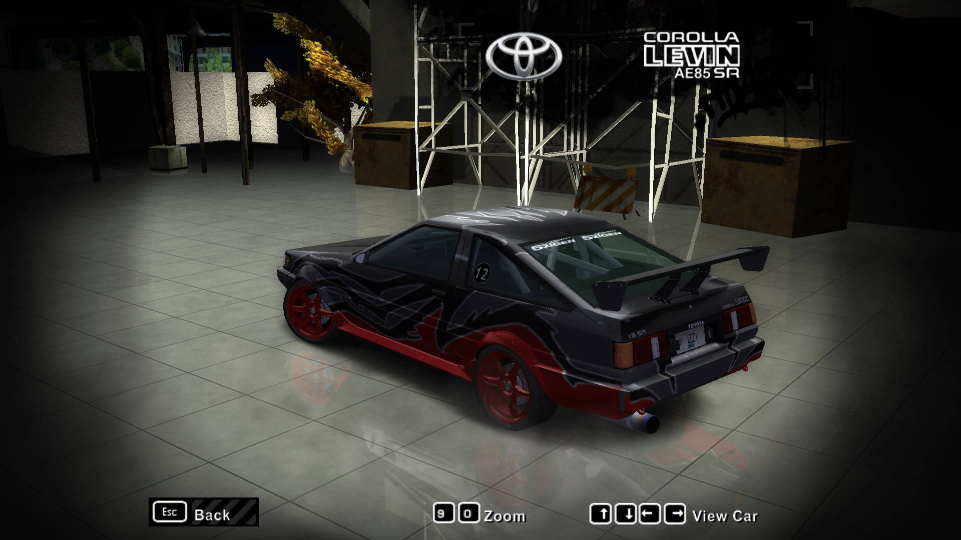 1984 Toyota Corolla Levin SR (AE85) Mod for Need for Speed: Most Wanted ...