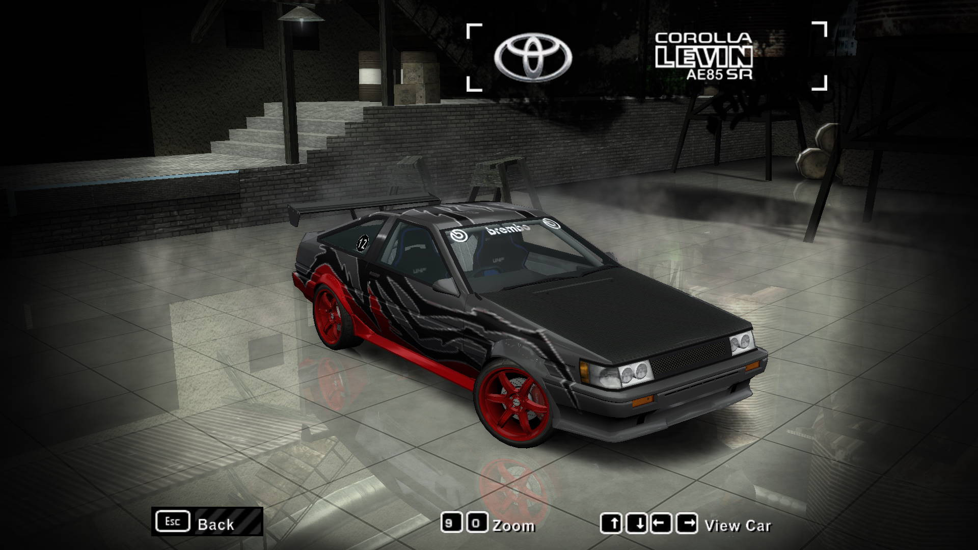1984 Toyota Corolla Levin SR (AE85) Mod for Need for Speed: Most Wanted ...
