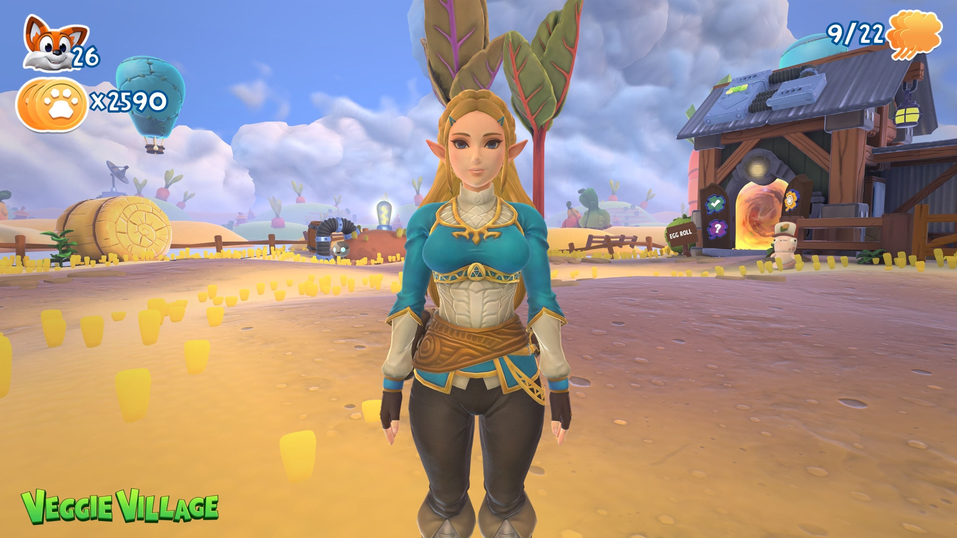 New Super Luckys Tale Zelda BOTW Mod Mod for New Super Luckys Tale ...