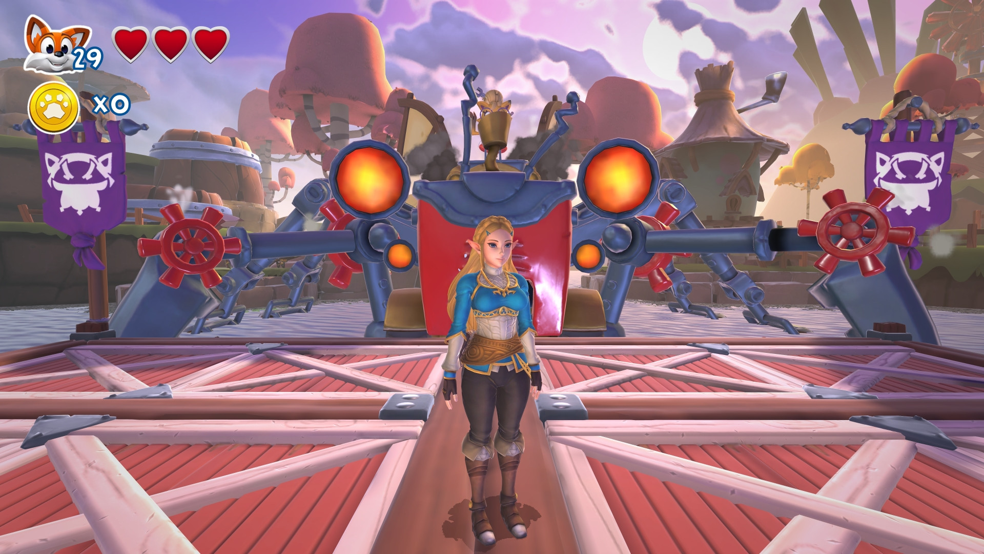 New Super Luckys Tale Zelda BOTW Mod Mod for New Super Luckys Tale ...