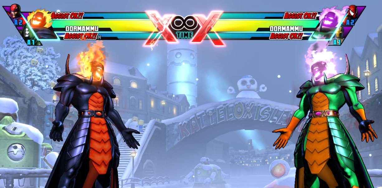 Eyebrows Dormammu [Ultimate Marvel vs Capcom 3] [Mods]