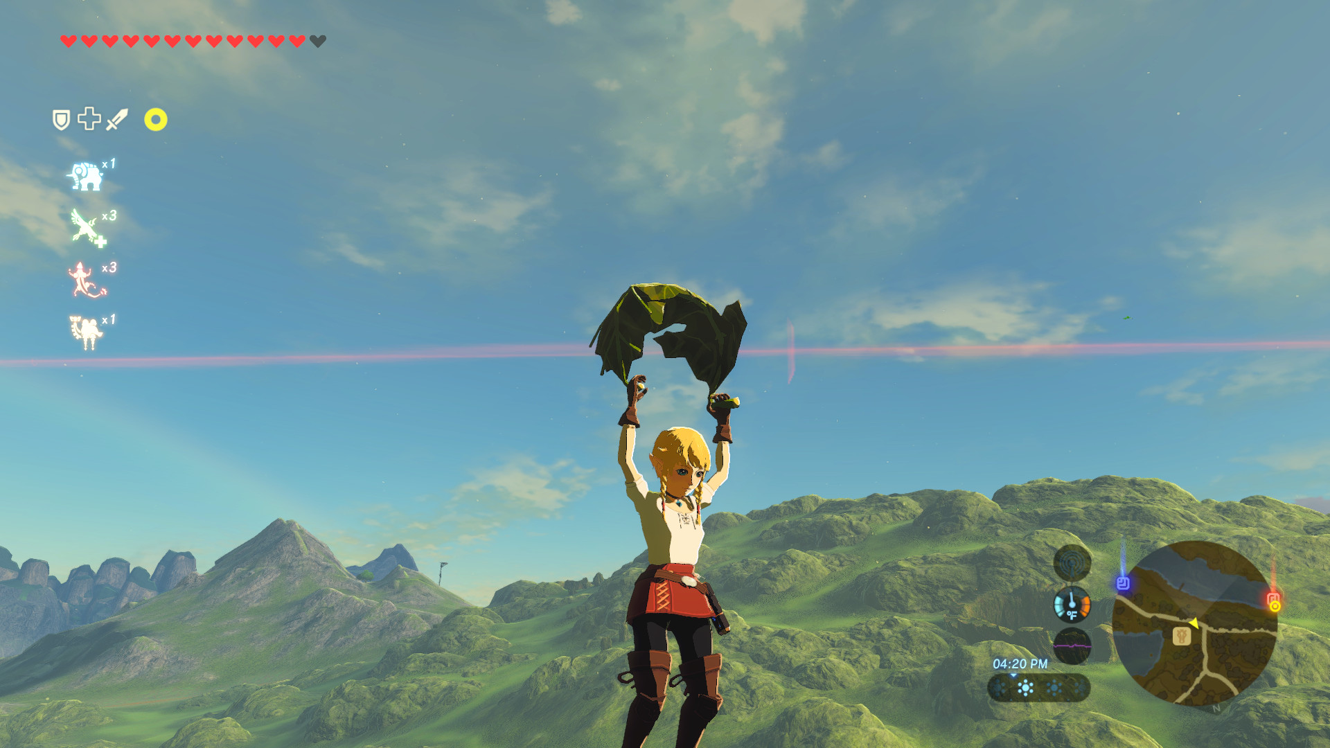 Deku Leaf Glider - sofiaharley Mod for The Legend of Zelda: Breath of ...