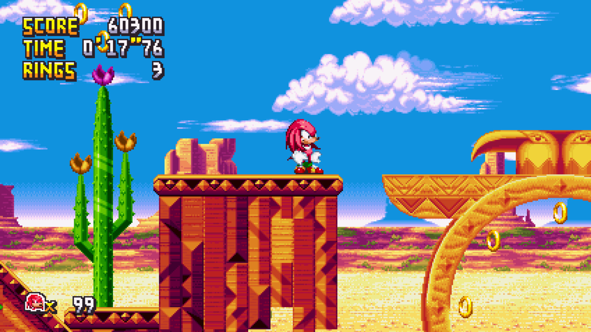 Modgen Knuckles Mod for Sonic Mania | SM Mods
