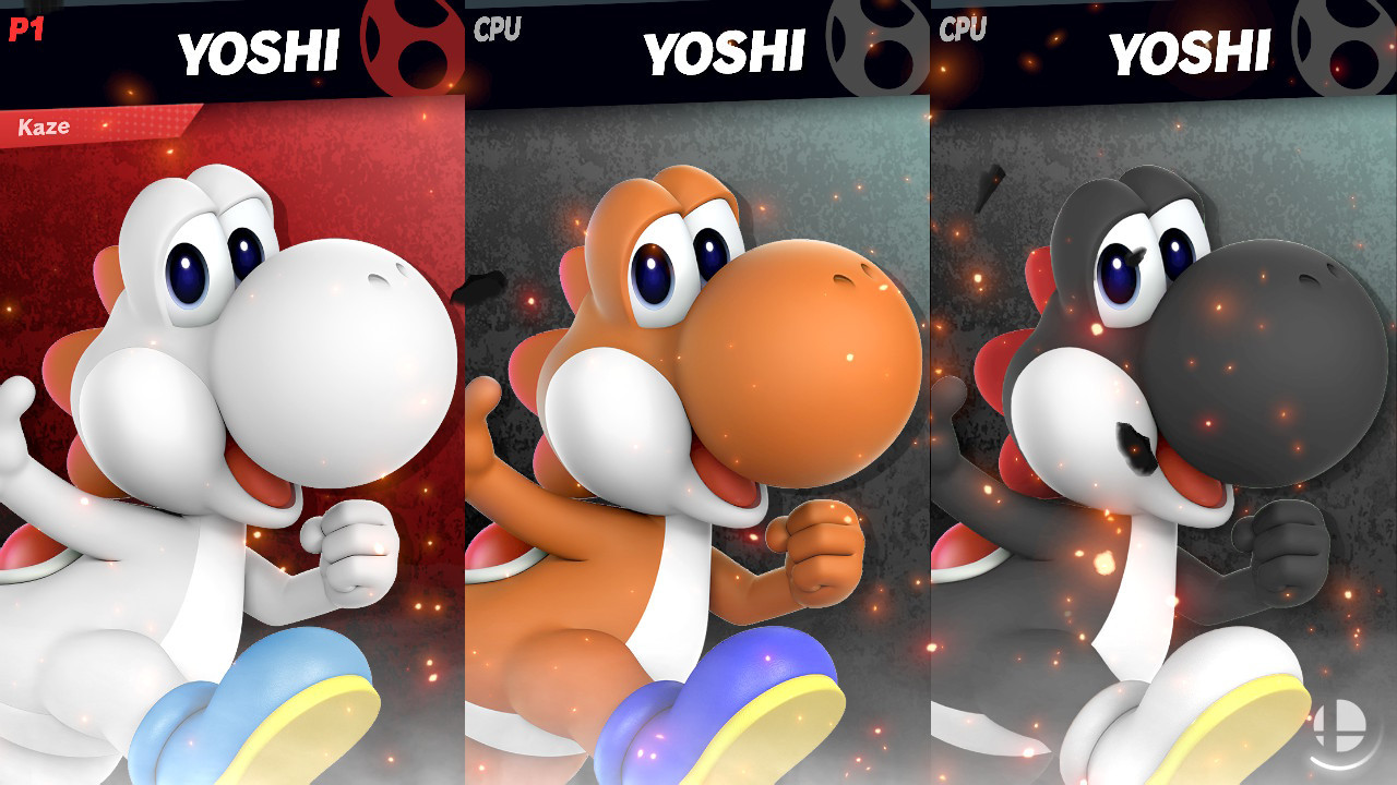 White/Orange/Black Yoshi Mod for Super Smash Bros. Ultimate | SSBU Mods