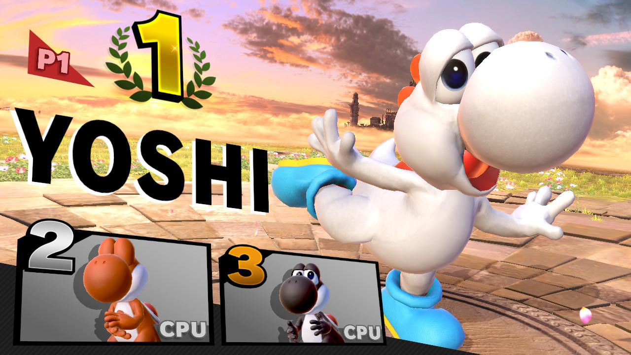 White/Orange/Black Yoshi Mod for Super Smash Bros. Ultimate | SSBU Mods