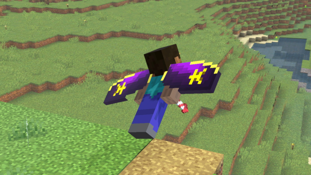 Minecraft Cape Elytra Pack Mod for Super Smash Bros. Ultimate | SSBU Mods