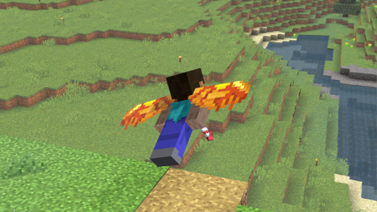 Minecraft Cape Elytra Pack Mod for Super Smash Bros. Ultimate | SSBU Mods