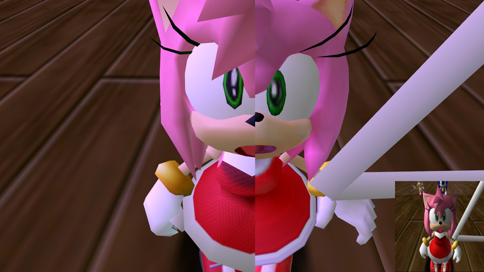 16:9/unstretched Flashbacks [Sonic Adventure DX] [Mods]