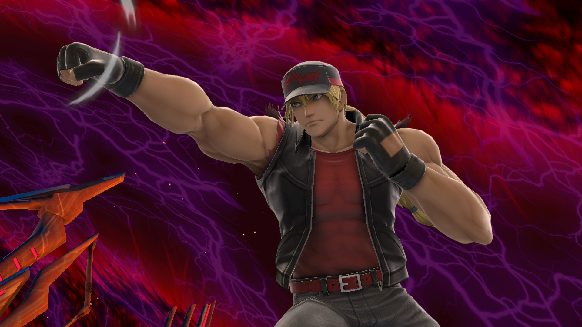 Red and Black Terry Mod for Super Smash Bros. Ultimate | SSBU Mods