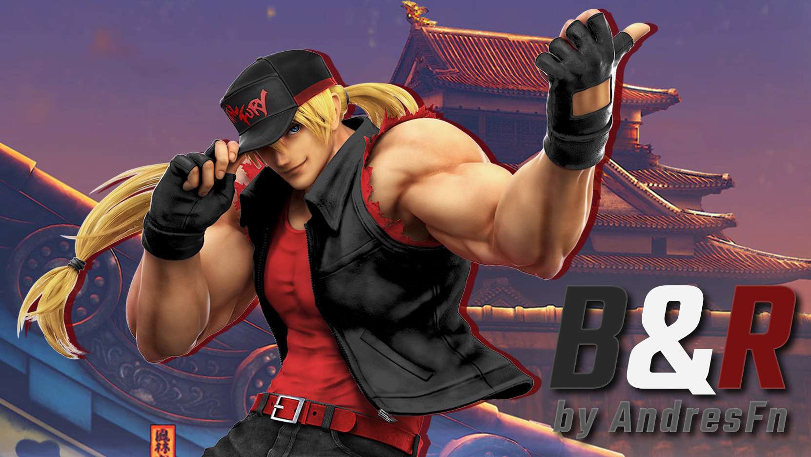 Red and Black Terry Mod for Super Smash Bros. Ultimate | SSBU Mods