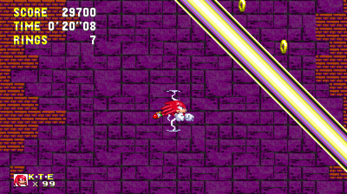 Knuckles Glide Improvements (S3) Mod for Sonic 3 A.I.R. | S3AIR Mods