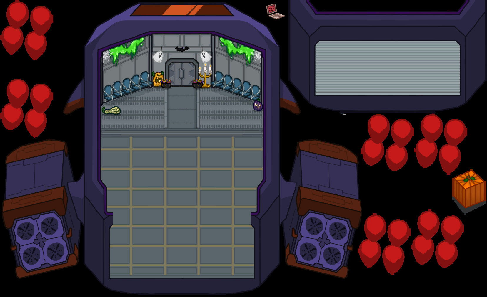 Halloween Themed Lobby Mod for Among Us | Among Us Mods