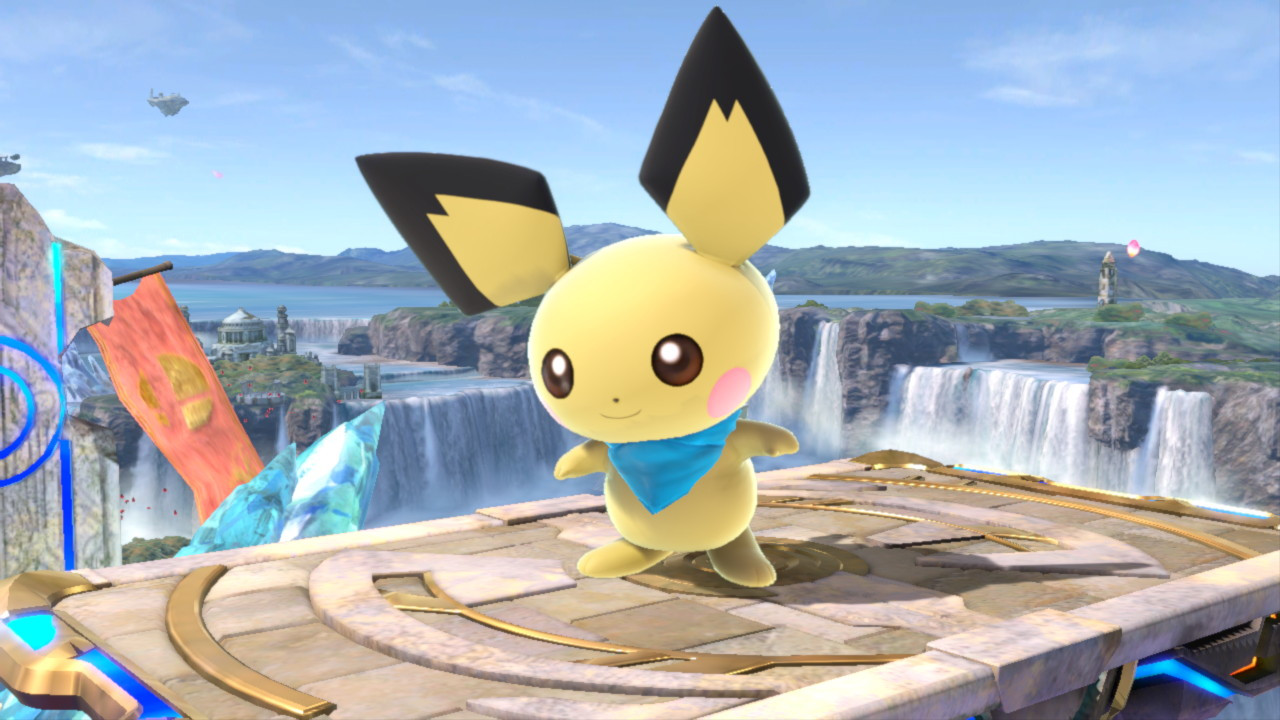 Blue Bandana Pichu Mod for Super Smash Bros. Ultimate | SSBU Mods