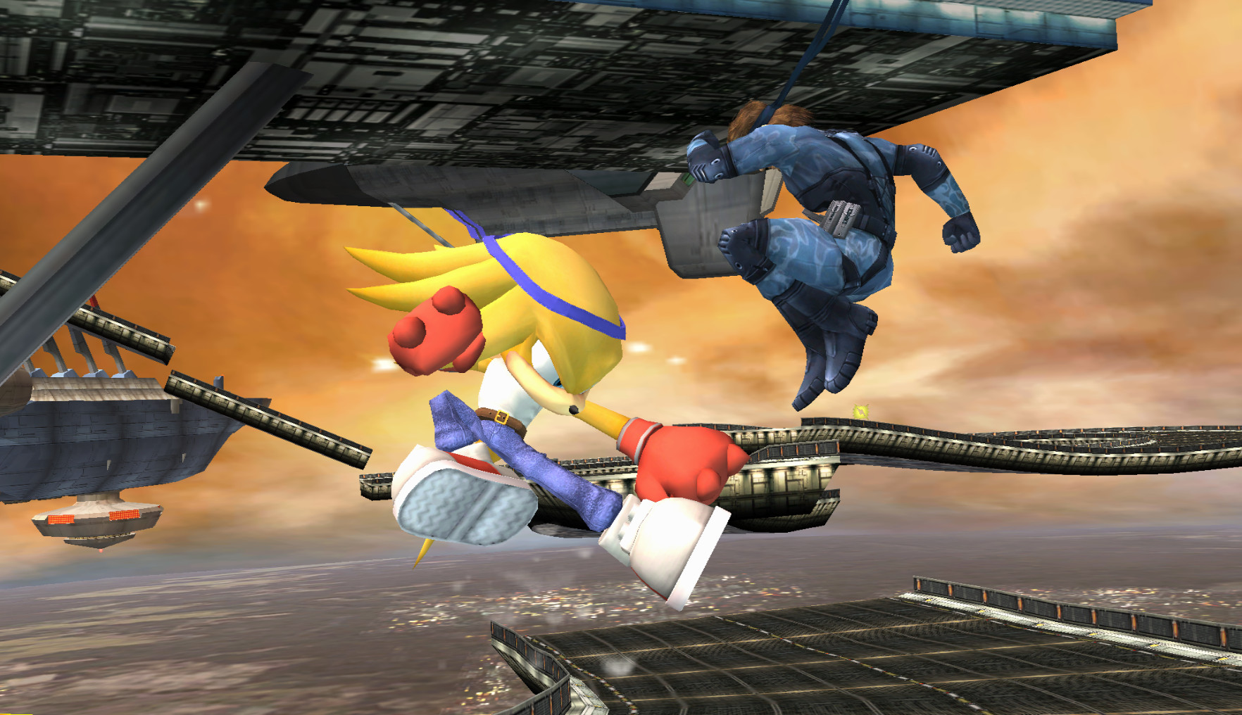 Axel Stone Knuckles / Bare Knuckles Mod for Super Smash Bros. Brawl ...