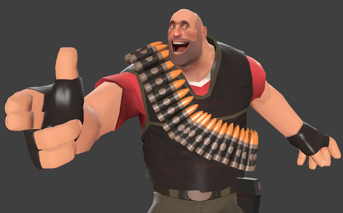 (Updated) High Poly Default(Non-HWM Playermodels! Mod for Team Fortress ...