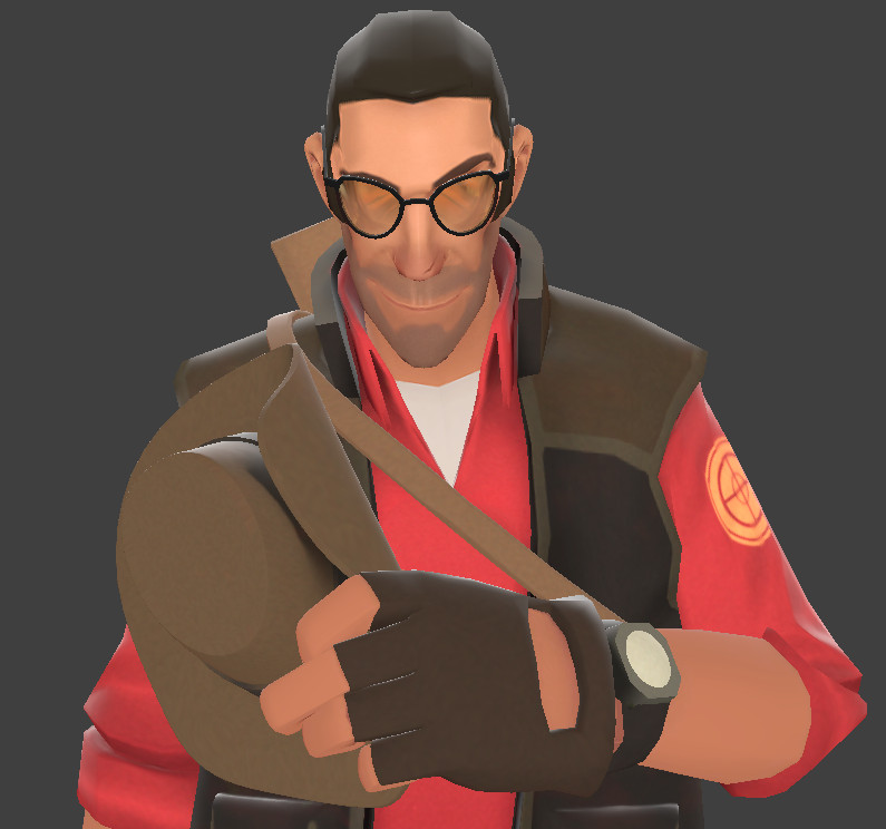 (Updated) High Poly Default(Non-HWM Playermodels! Mod for Team Fortress ...