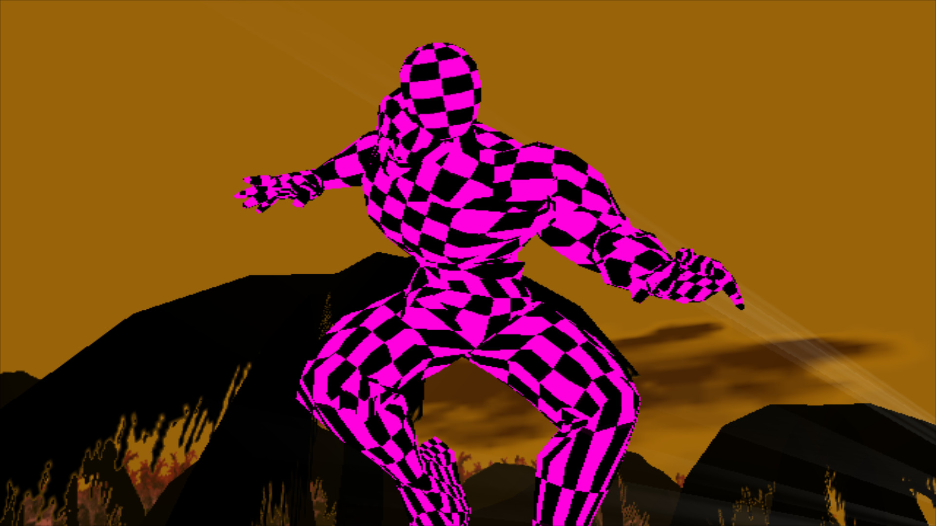 Texture Error Male Wireframe [Super Smash Bros. Melee] [Mods]