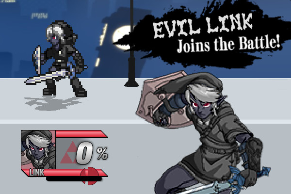 Evil Link [Super Smash Bros. Crusade] [Mods]