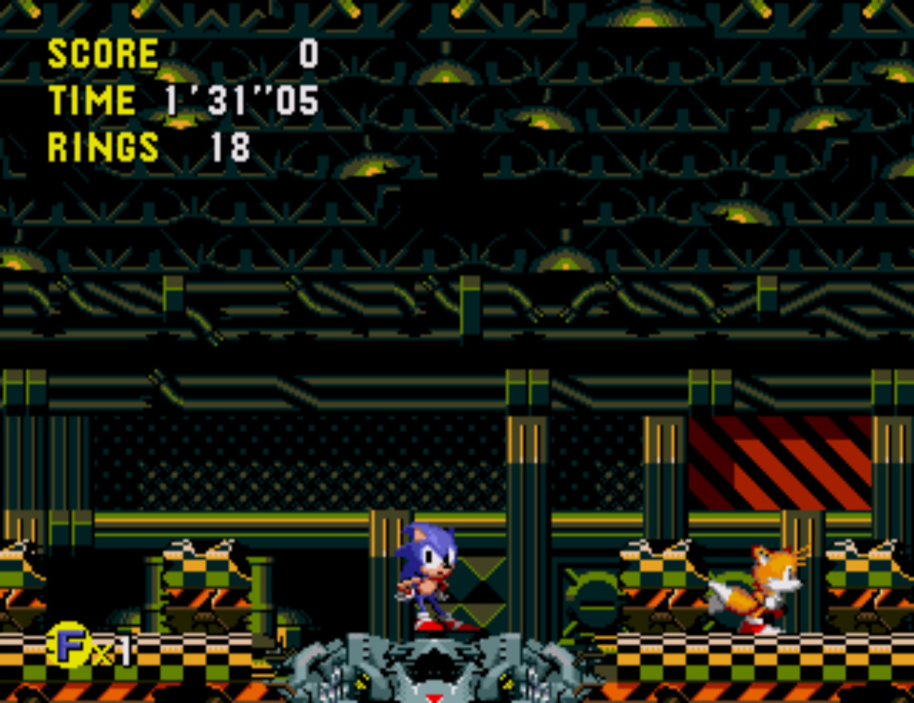 Tails over Eggman and Sonic over Metal Sonic Mod for Sonic CD (2011 ...
