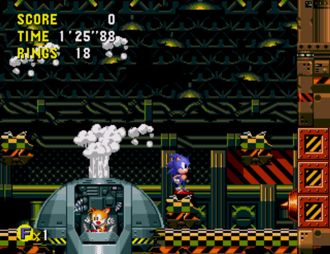 Tails over Eggman and Sonic over Metal Sonic Mod for Sonic CD (2011 ...