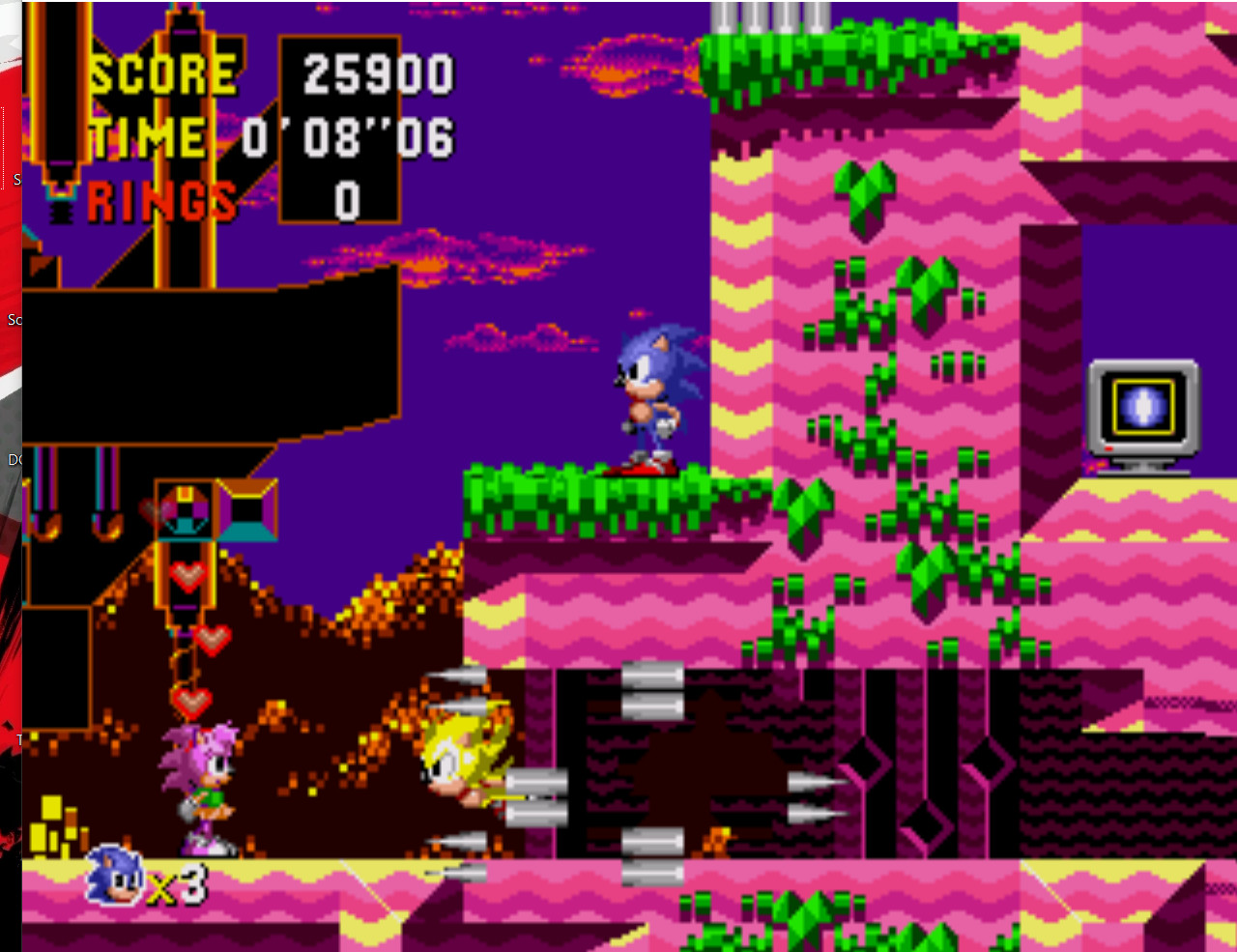 Tails over Eggman and Sonic over Metal Sonic Mod for Sonic CD (2011 ...