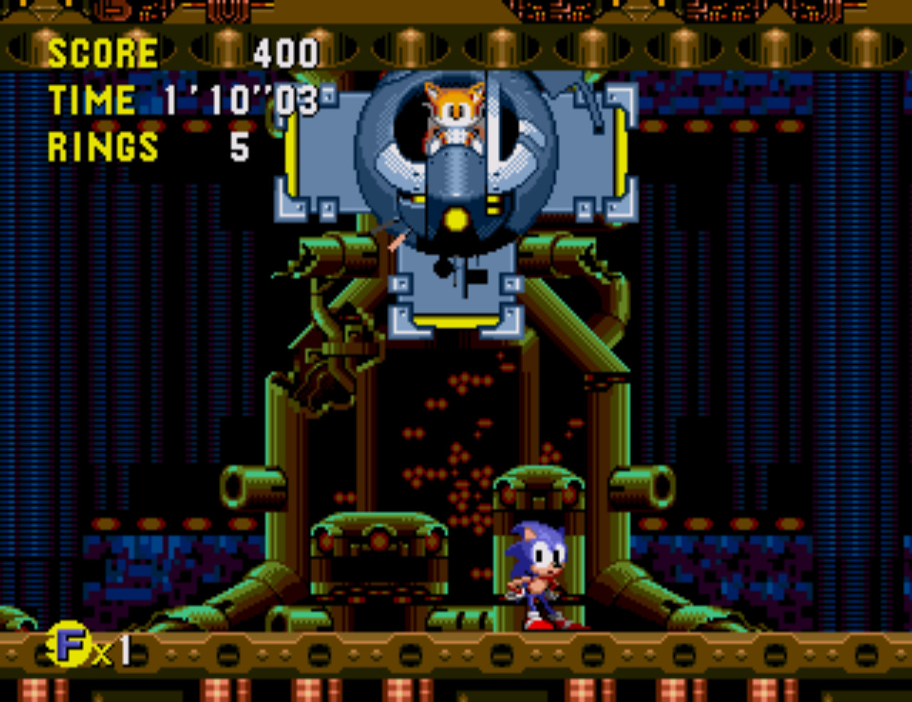 Tails over Eggman and Sonic over Metal Sonic Mod for Sonic CD (2011 ...