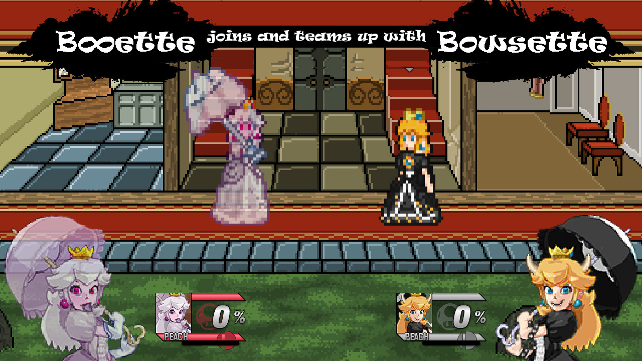 Booette & Bowsette team up Mod for Super Smash Bros. Crusade | SSBC Mods