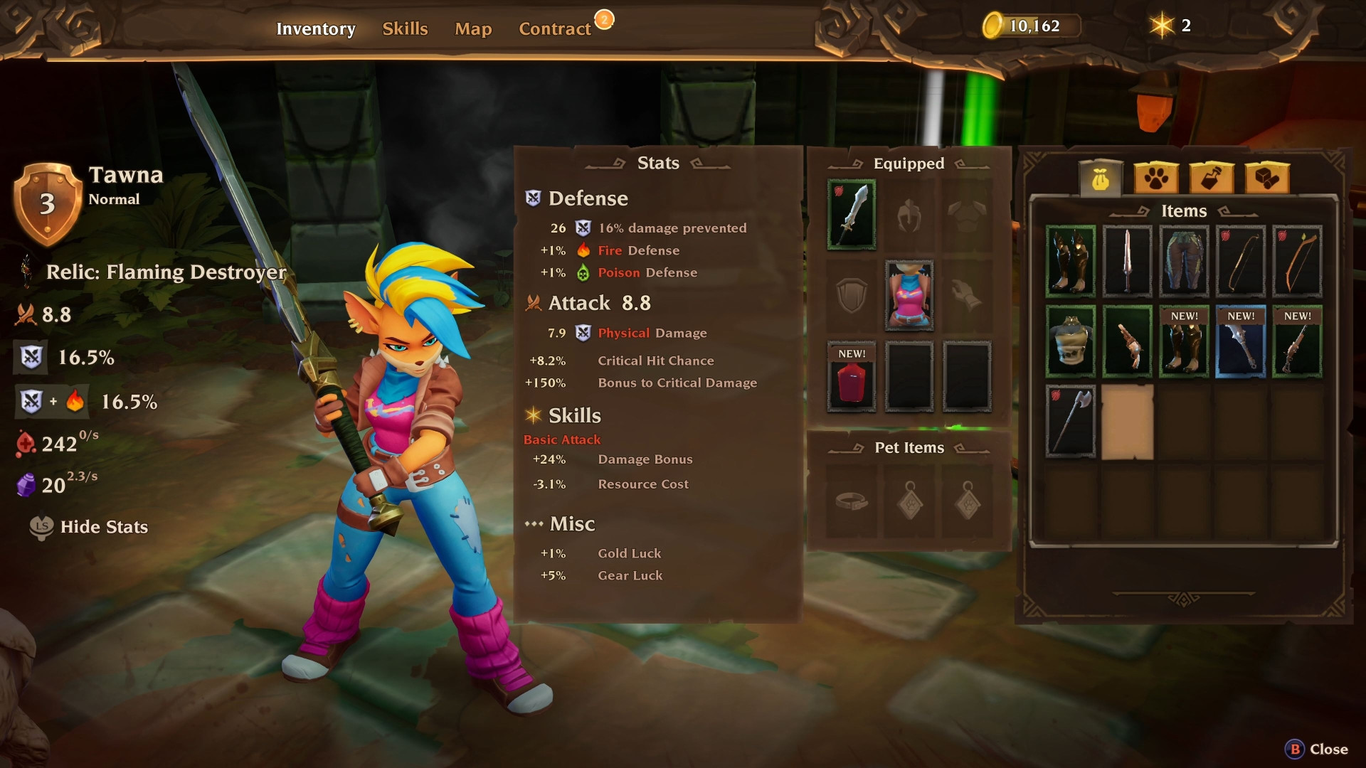 Torchlight 3 Crash Bandicoot 4 Tawna Mod Mod for Torchlight 3 | TL3 Mods