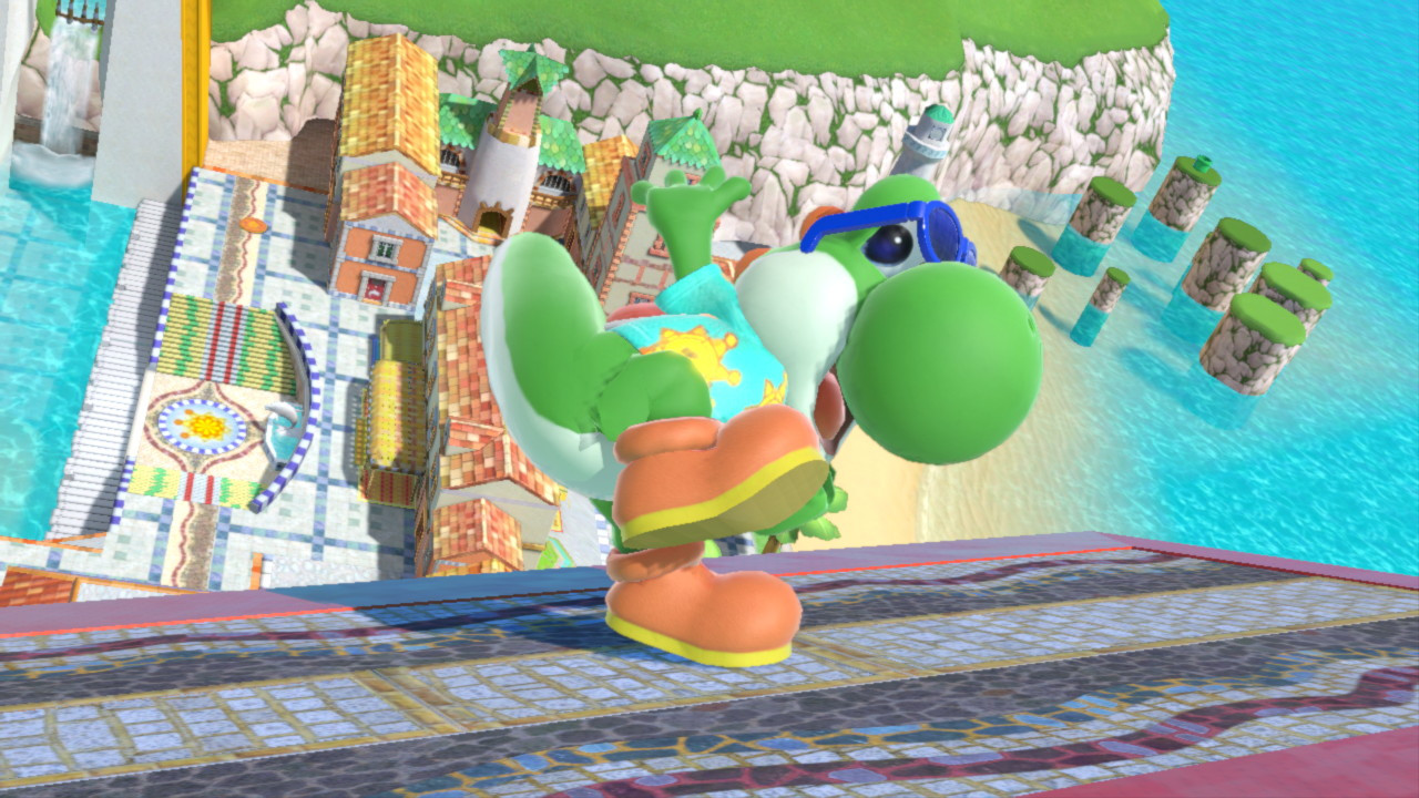 Sunshine Yoshi Mod for Super Smash Bros. Ultimate | SSBU Mods