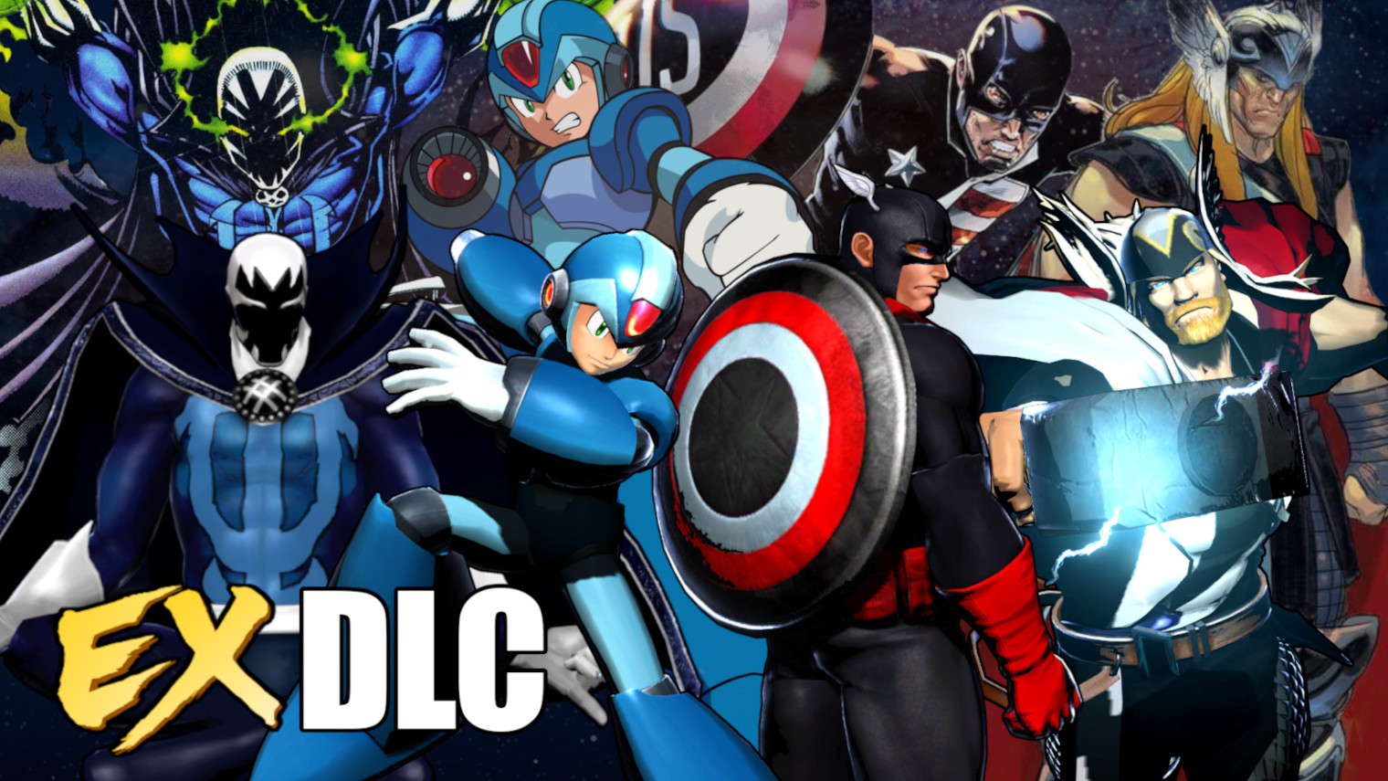 UMvC3 EX DLC v1.3.1 (EMC's palette swaps) Mod for Ultimate Marvel vs Capcom 3 | UMvC3 Mods