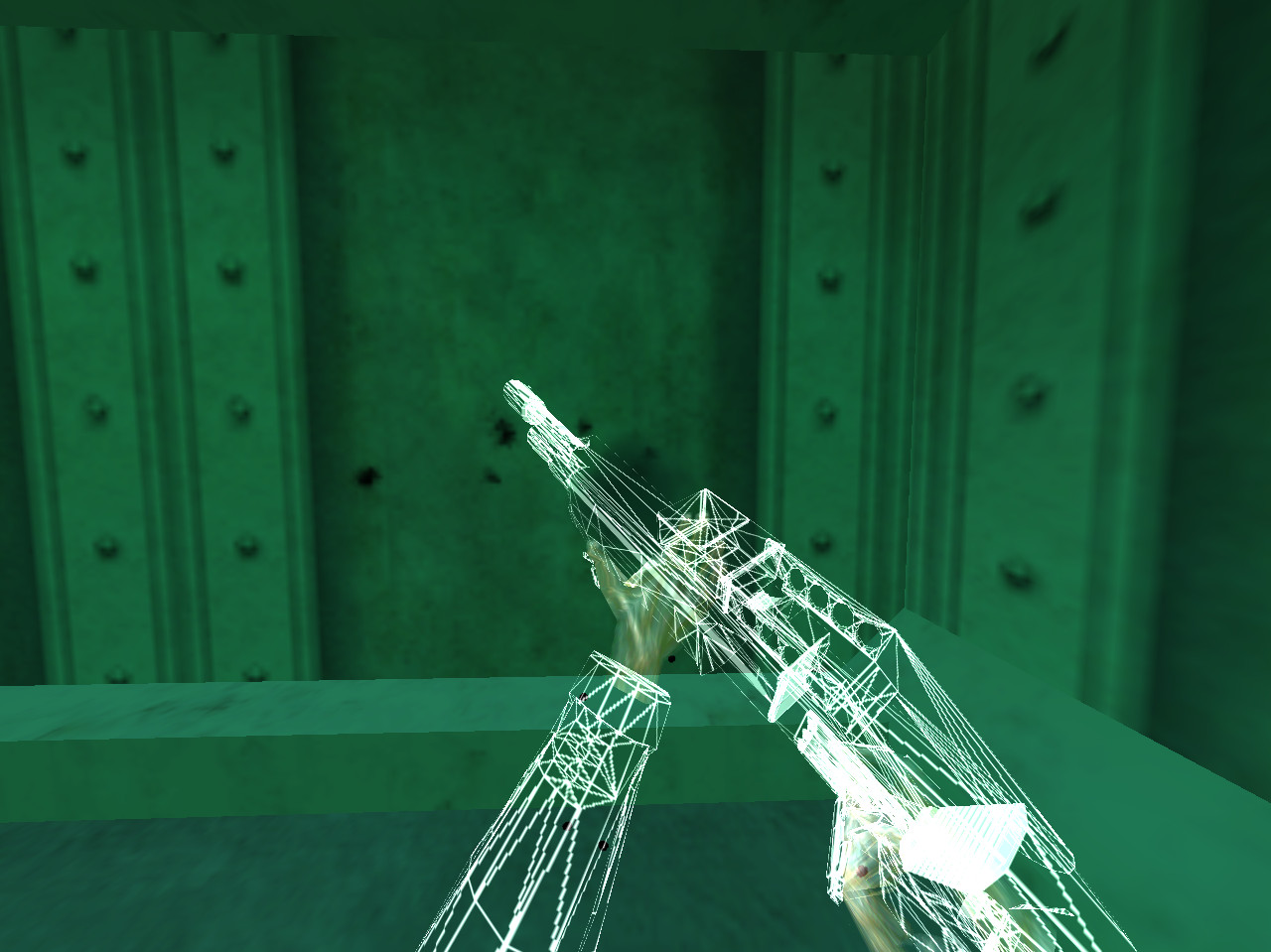 Wireframe Weapons Texture Pack (HD Version) Mod for Half-Life | HL Mods