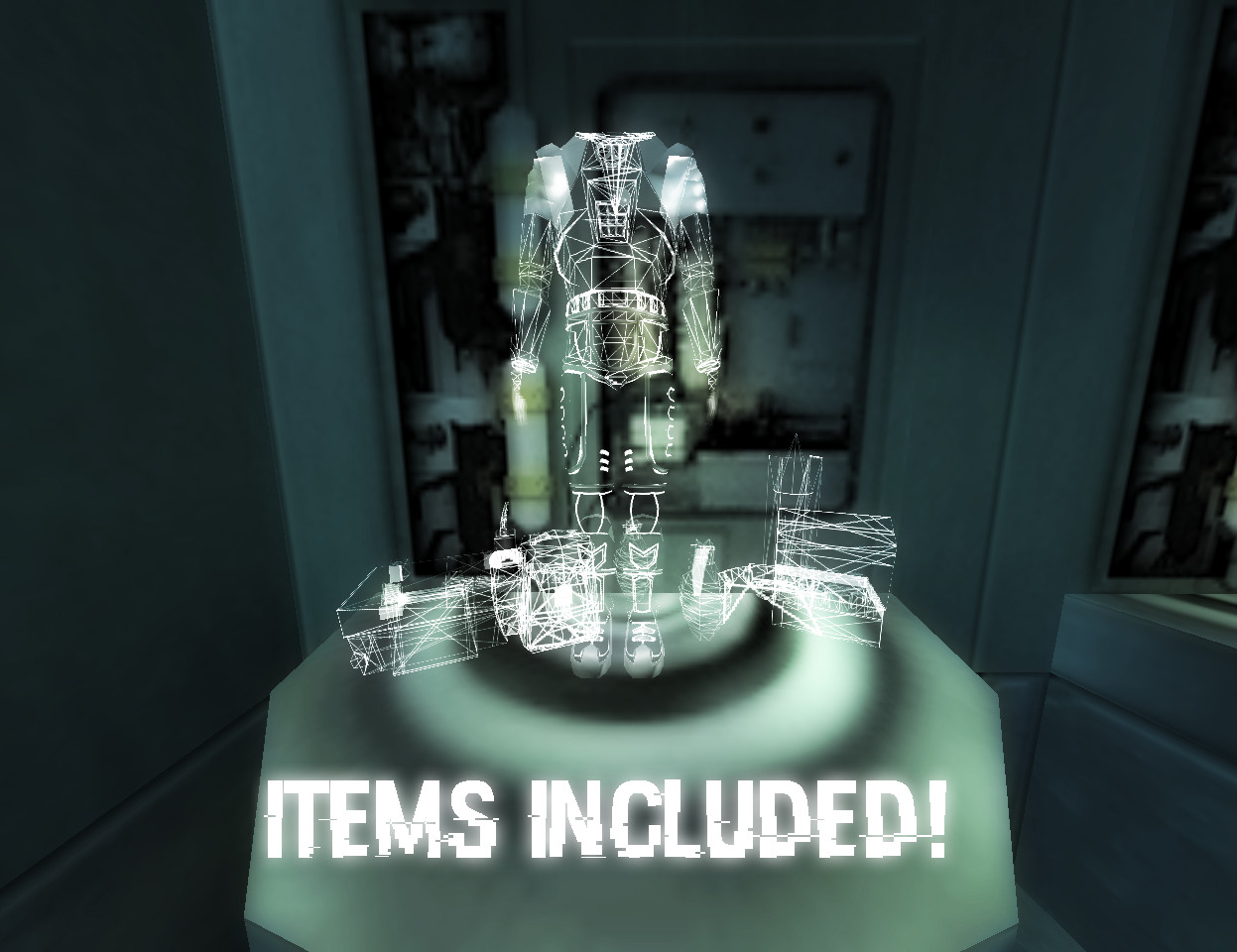 Wireframe Weapons Texture Pack (HD Version) Mod for Half-Life | HL Mods