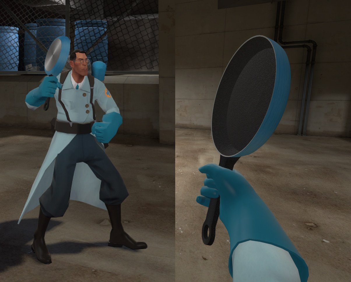 Modern Frying Pan Mod for Team Fortress 2 Classic | TF2Classic Mods