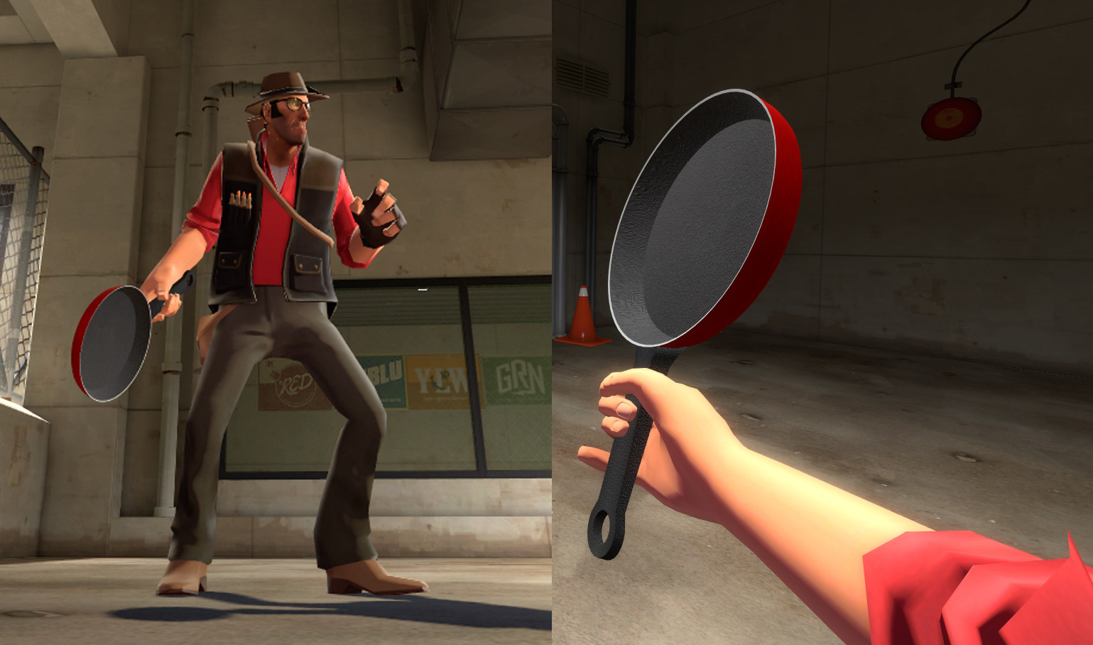 Modern Frying Pan Mod for Team Fortress 2 Classic | TF2Classic Mods