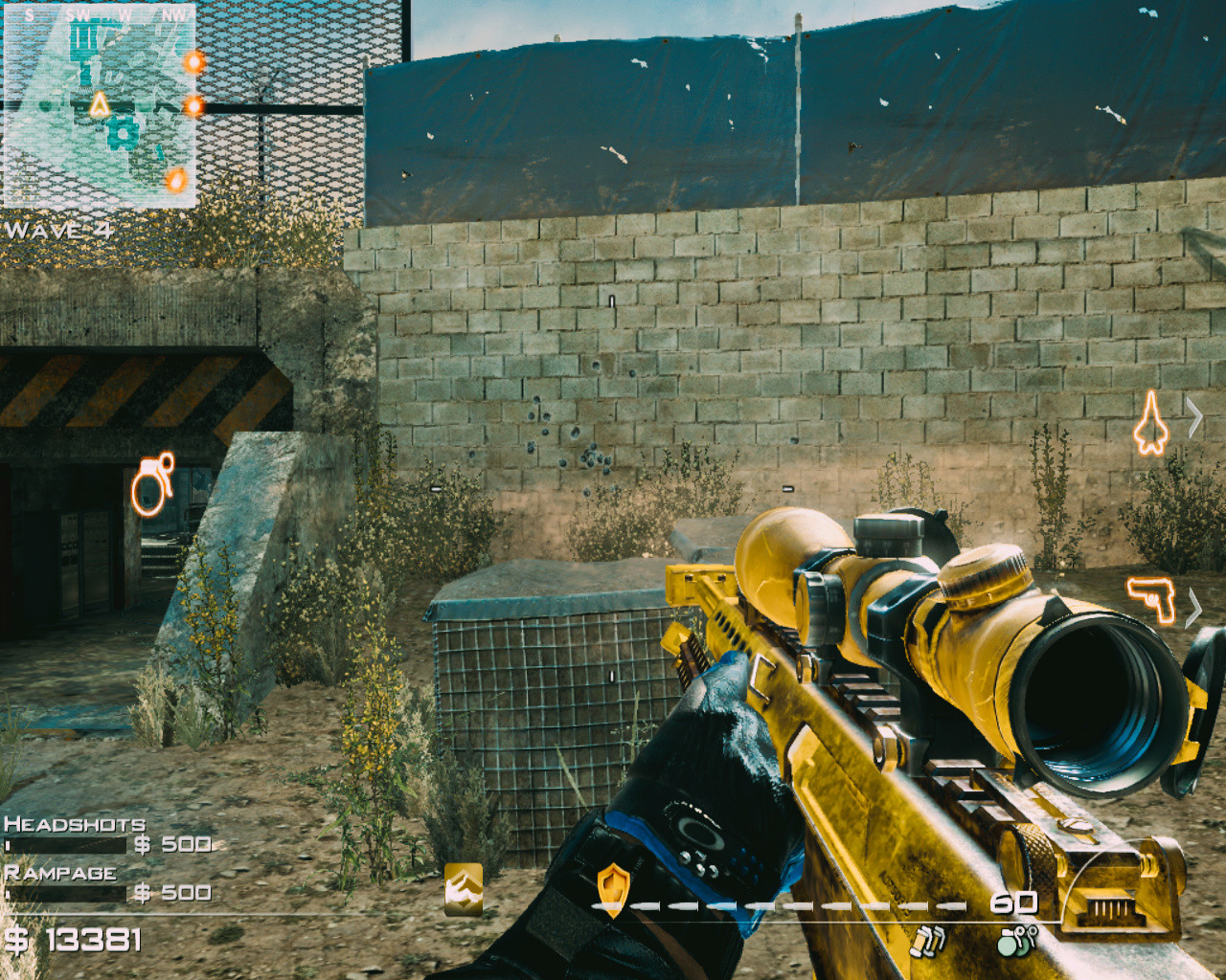 "Gold Barret .50 Cal" [Call of Duty: Modern Warfare 3] [Mods]