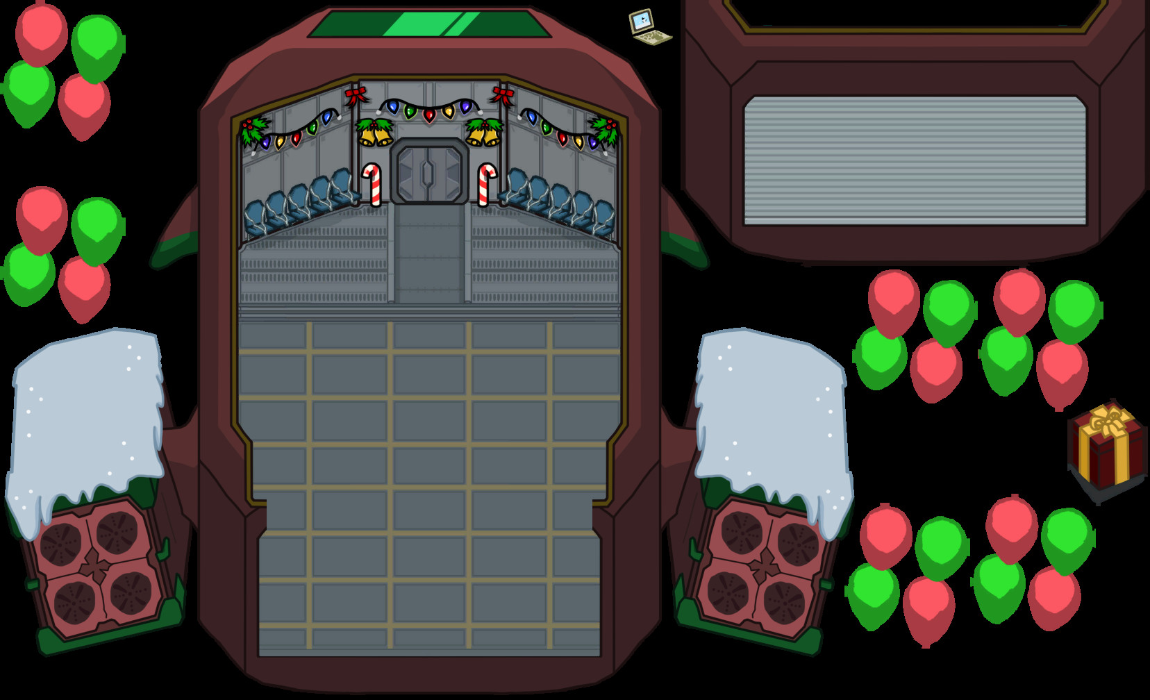 Christmas Themed Lobby Mod for Among Us | Among Us Mods