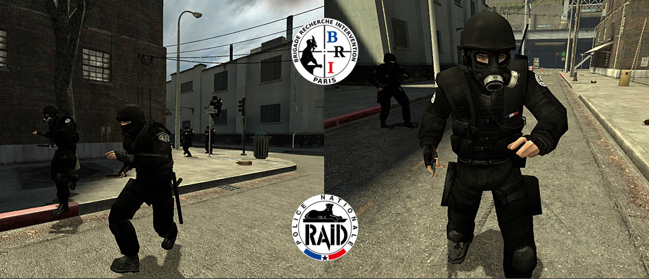 French Police Commando Mod for Counter-Strike: Source | CS:S Mods