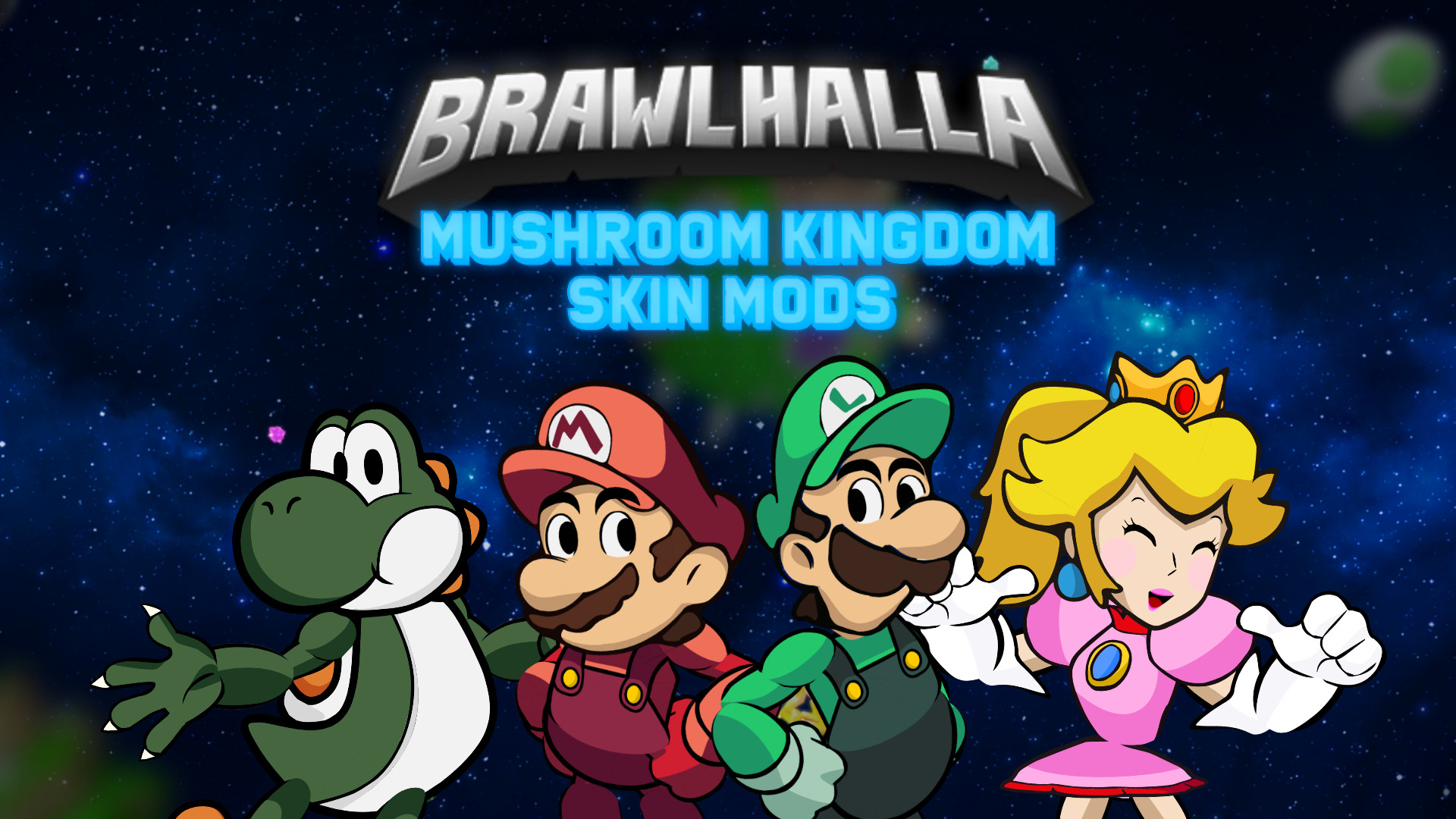 The Mushroom Kingdom Skin Modpack! Mod for Brawlhalla | BHalla Mods