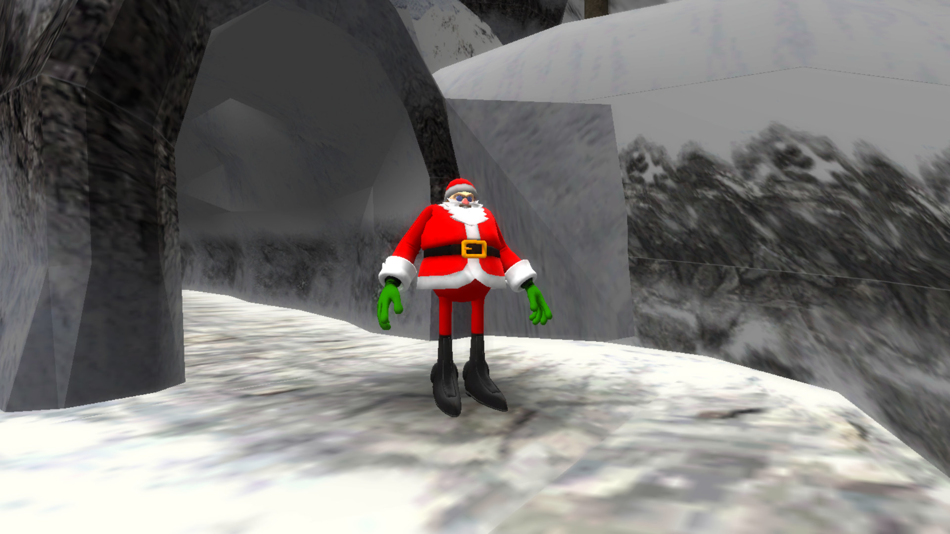 Santa Eggman Mod for Sonic World | SW Mods