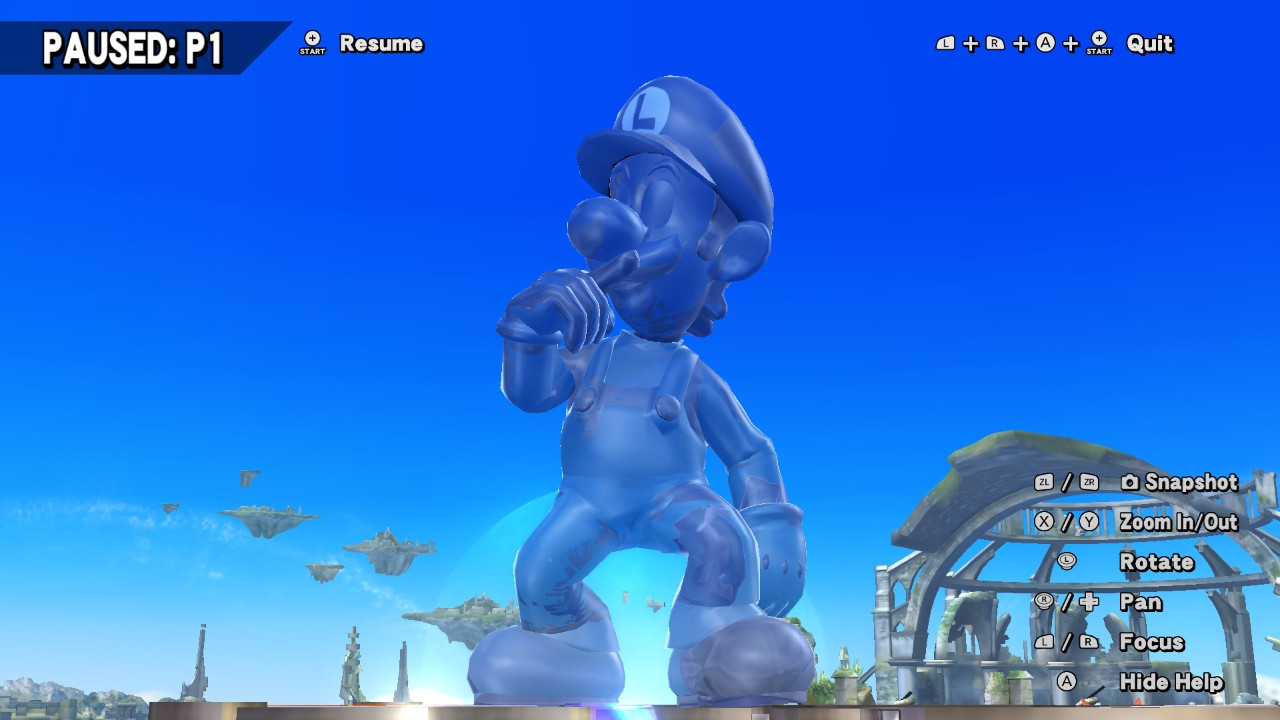Shadow Luigi [Super Smash Bros. (Wii U)] [Mods]