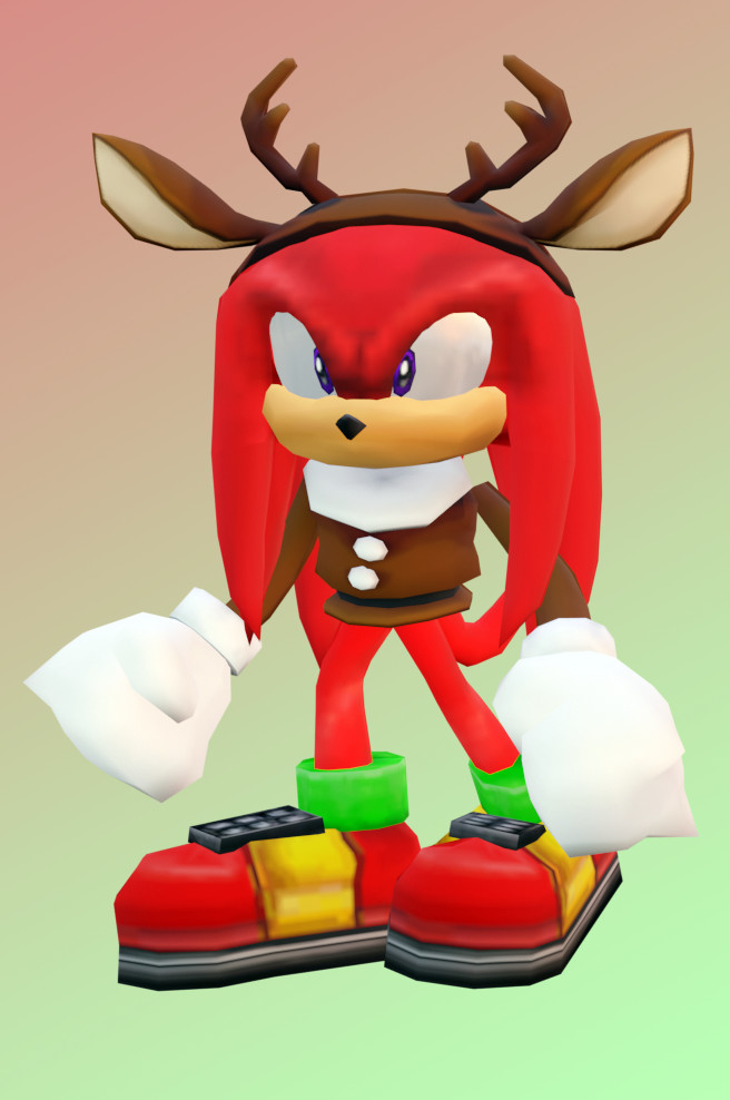 Xmas Knuckles Mod for Sonic Adventure 2 | SA2 Mods